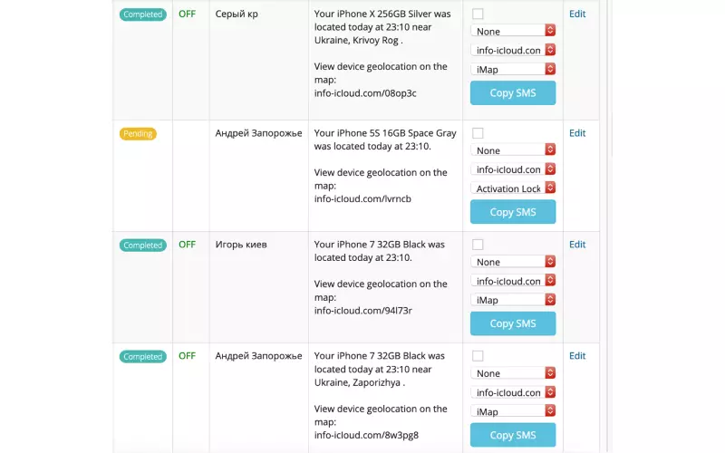 Tyveri af iPhones leveres til strømmen. Dette er en hel forretning 6685_2