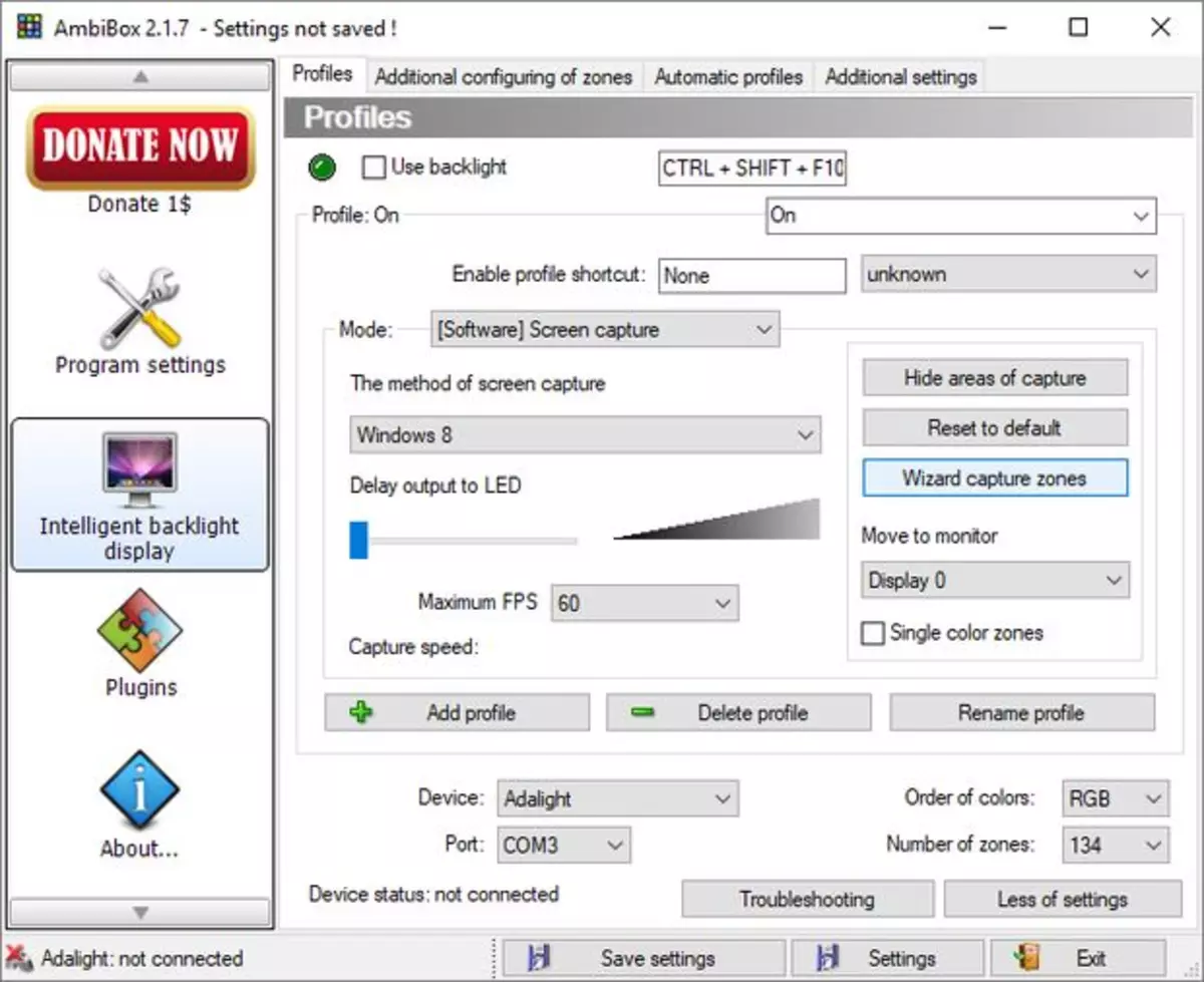 How to make a background backlight for a TV or monitor 7508_4