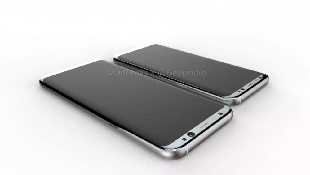 Samsung Galaxy S8 dhe Galaxy S8 plus render në bazë të rrjedhjes 784_3