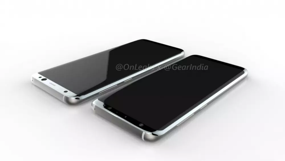 Samsung Galaxy S8 da Galaxy S8 da masu juyawa sun dogara da leaks 784_5