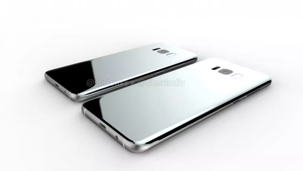 Samsung Galaxy S8 da Galaxy S8 da masu juyawa sun dogara da leaks 784_6