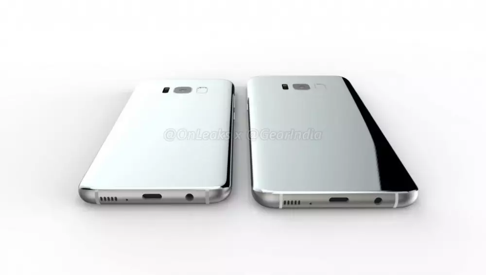 Samsung Galaxy S8 da Galaxy S8 da masu juyawa sun dogara da leaks 784_7