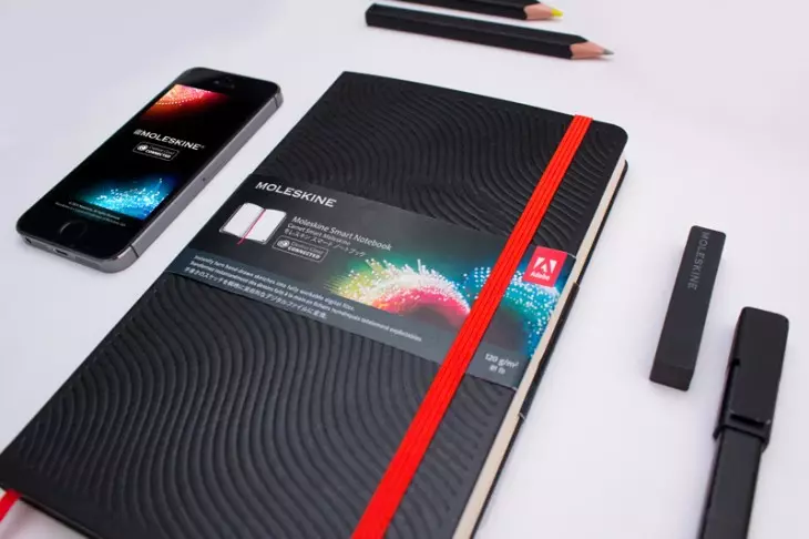 Moleskine Smart Notebook.