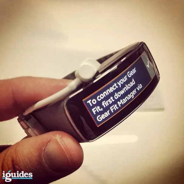 Samsung Gear Fit.