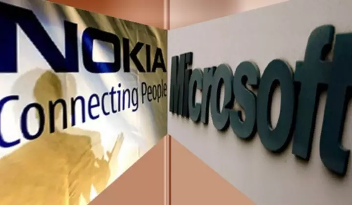 Nokia og Microsoft.