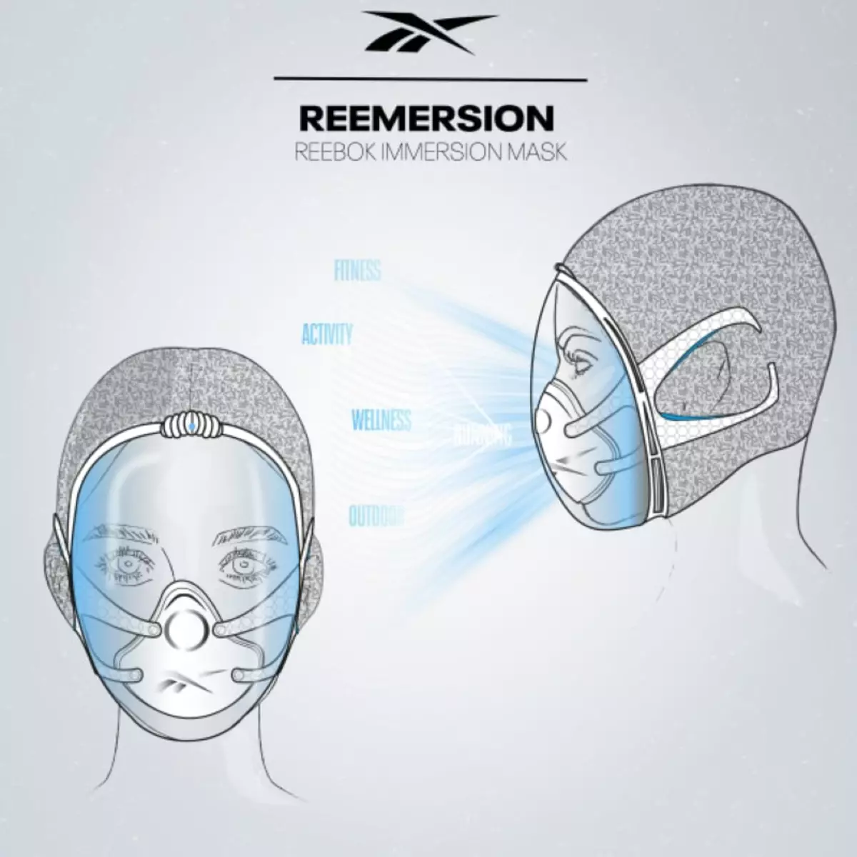 Reebok yntrodusearre ynnovative sportmaskers 9413_3