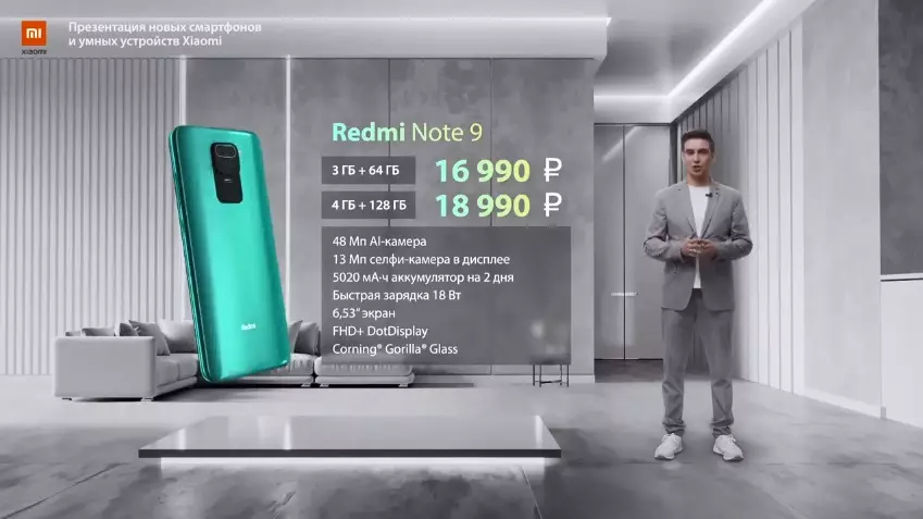 New Xiaomi барои Русия: Дастклона фитнес бо NFC, чор смартфон ва телевизионҳо 9609_4